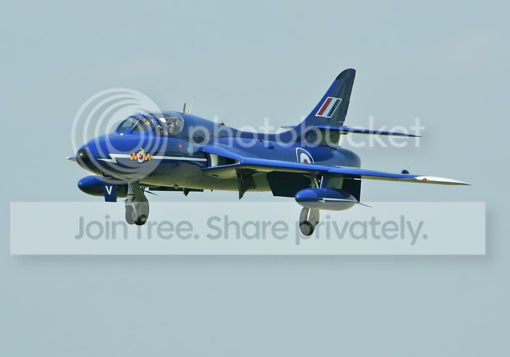 Another Hawker Classic - Blue Hunter - Aviation Photography ...