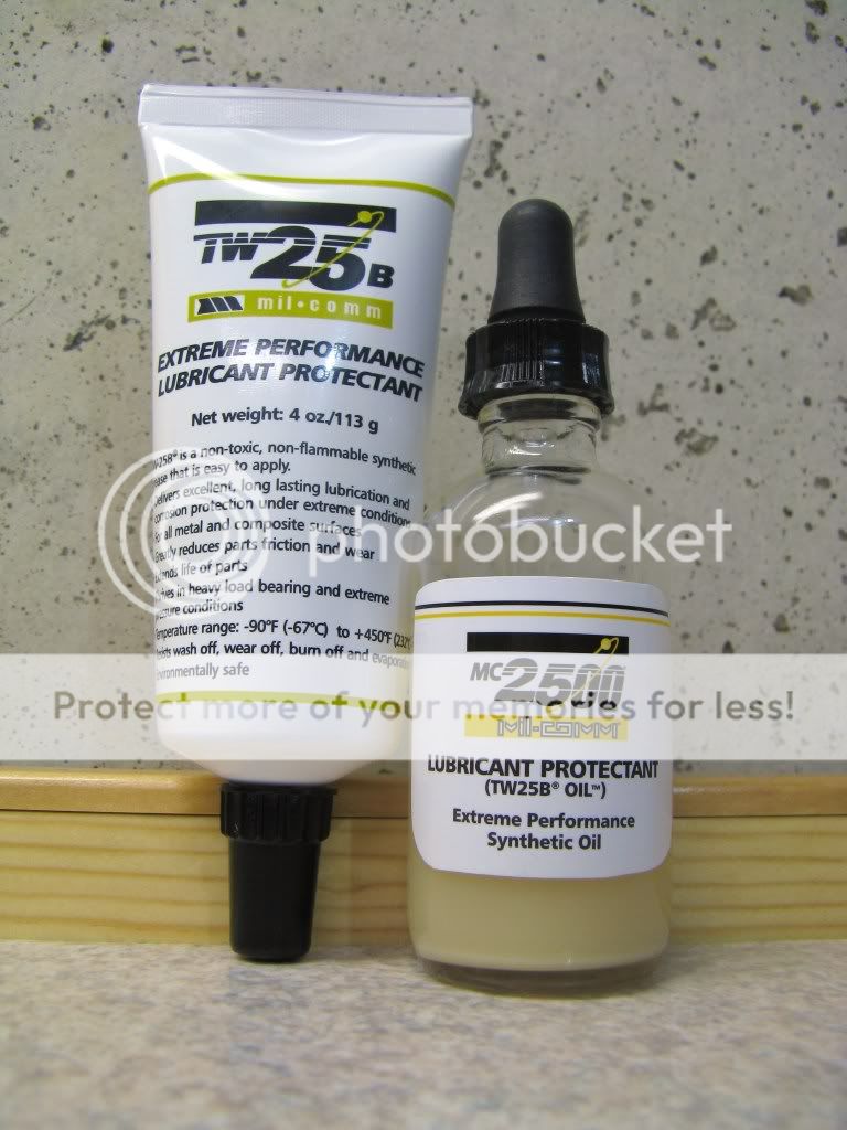 Mil-Comm TW25B grease GTG? > Maintenance & Cleaning > AR15.COM