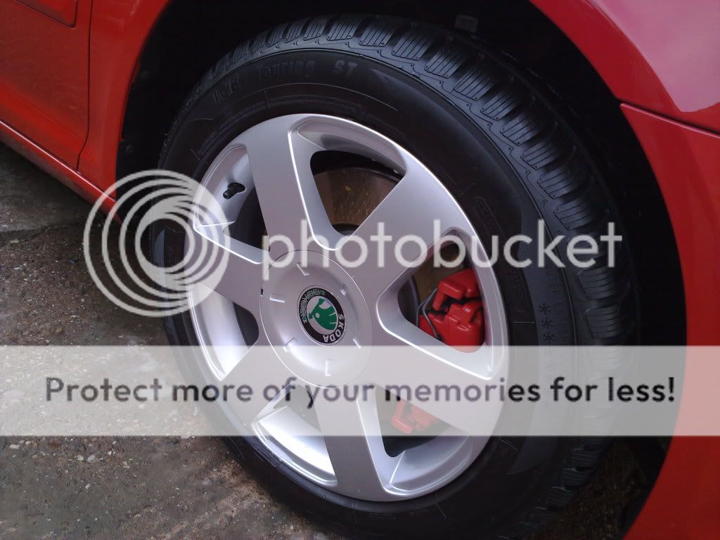 16 inch rims for vRS winter tyres - Skoda Octavia Mk2 (2004 - 2013 ...