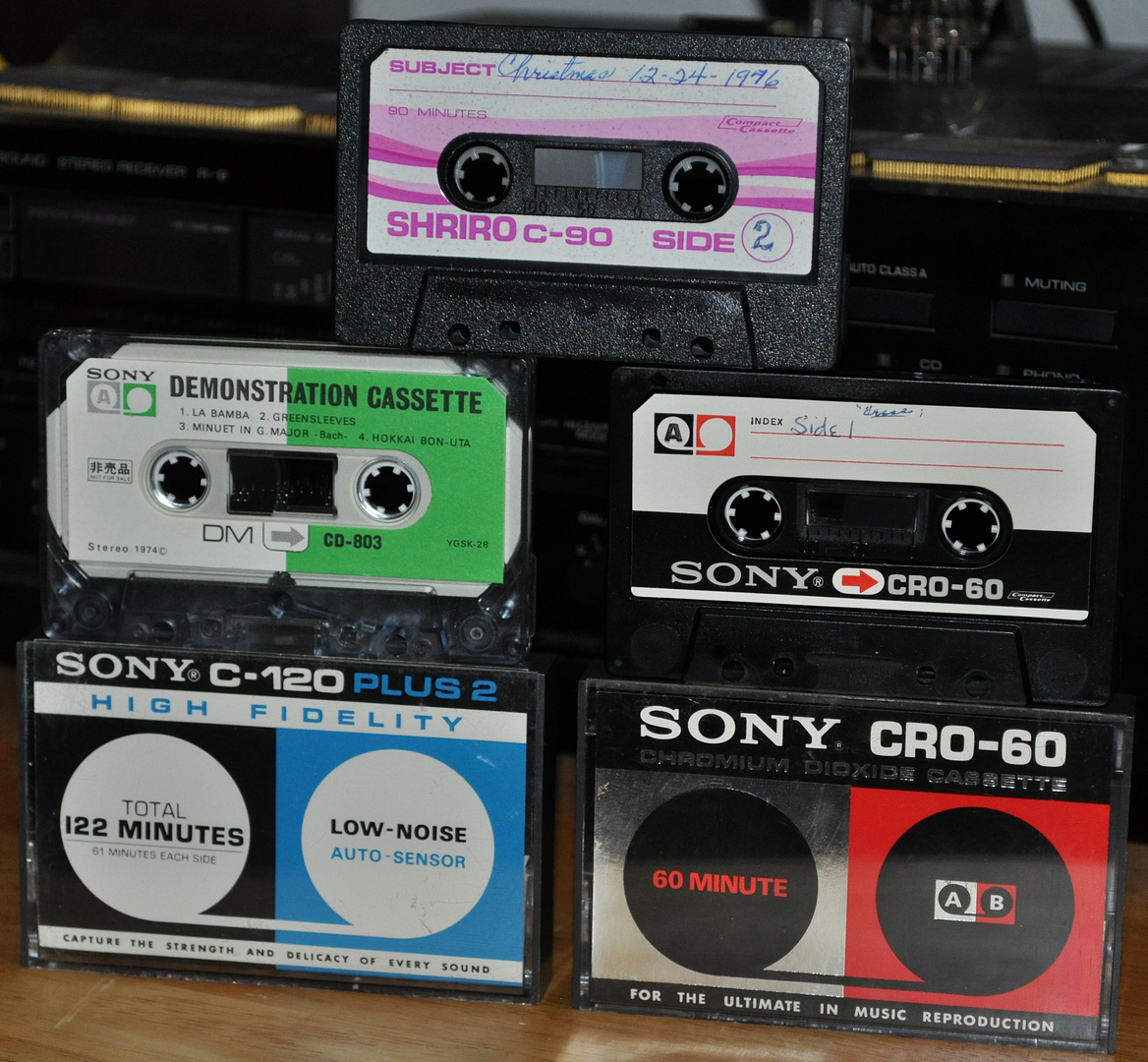 SONY "MUSIC POPS" SONY "CRO-60" and other oddities... | Tapeheads.net