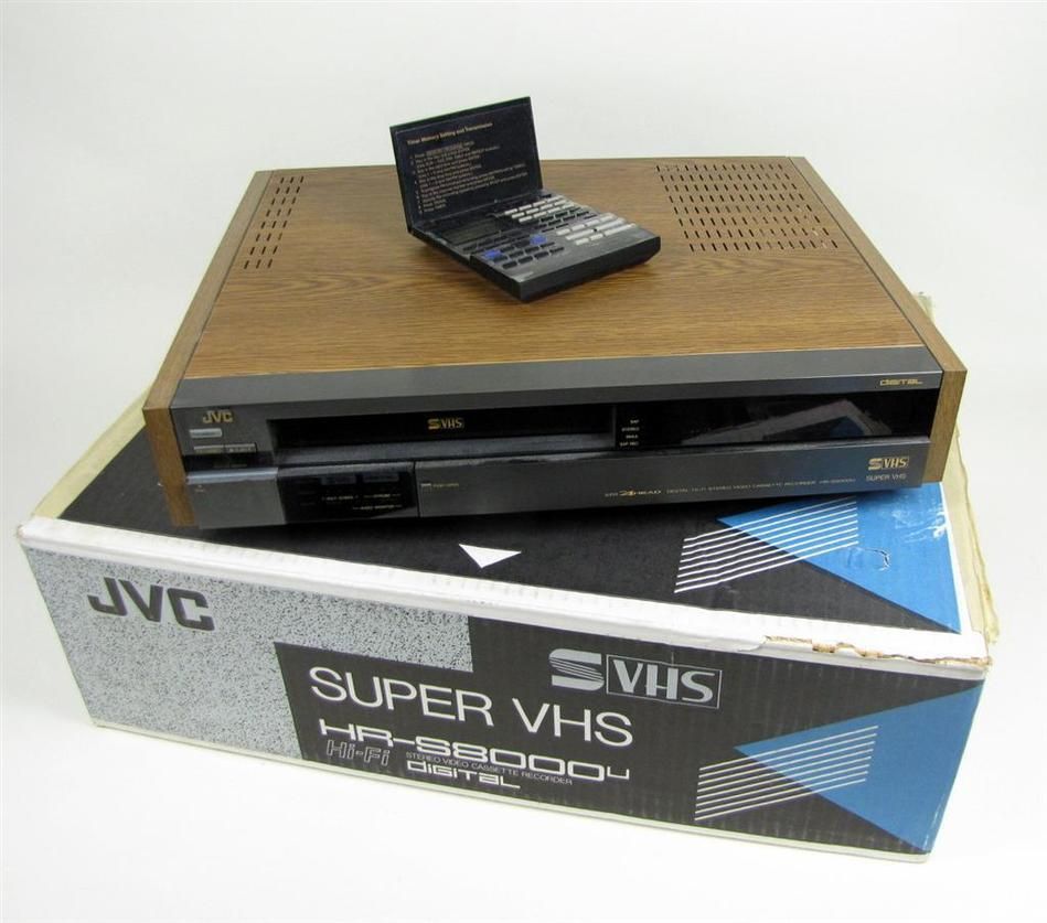 Jvc hr-s8000u s-vhs vcr (1988) | AVS Forum
