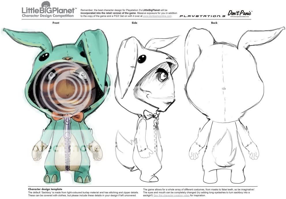 Design your own LittleBigPlanet character - get it in the final build ...