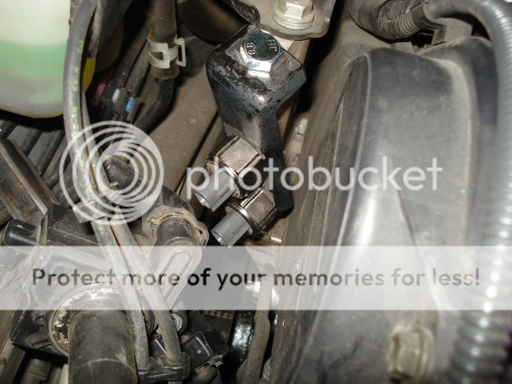 Pics of my relocated knock sensors. | Toyota Nation Forum